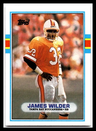 1989 Topps #329a James Wilder | eBay