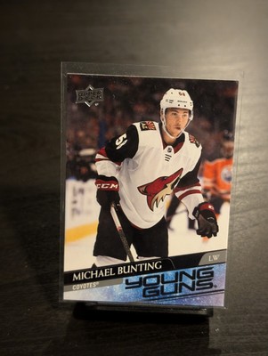 Michael Bunting Young Guns Arizona Coyotes 2020-21 Upper Deck # 727 | eBay