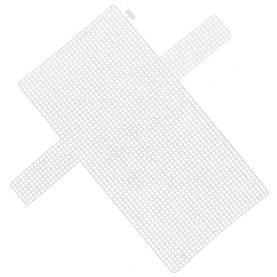 Knitting Project Bag Plastic Canvas Embroidery Diy Material Mesh | eBay ...