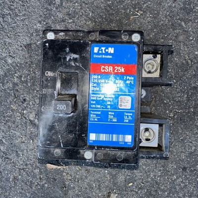 Eaton CSR 25K Main Breaker 200 Amp CSR2200N 782113098463| eBay