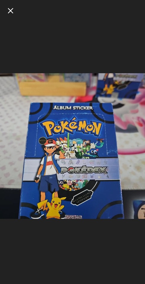 2024 Pokemon Blue Vol 3 Pokedex Sticker Booster Sealed Flash Editon 25 ...