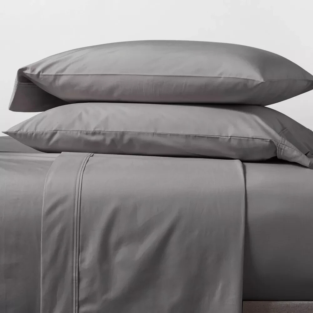 400 Thread Count Solid Performance Sheet Set - Threshold | eBay
