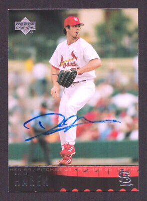DAN HAREN 2004 Upper Deck #449 RC AUTOGRAPH Signed Auto Cardinals A's D ...
