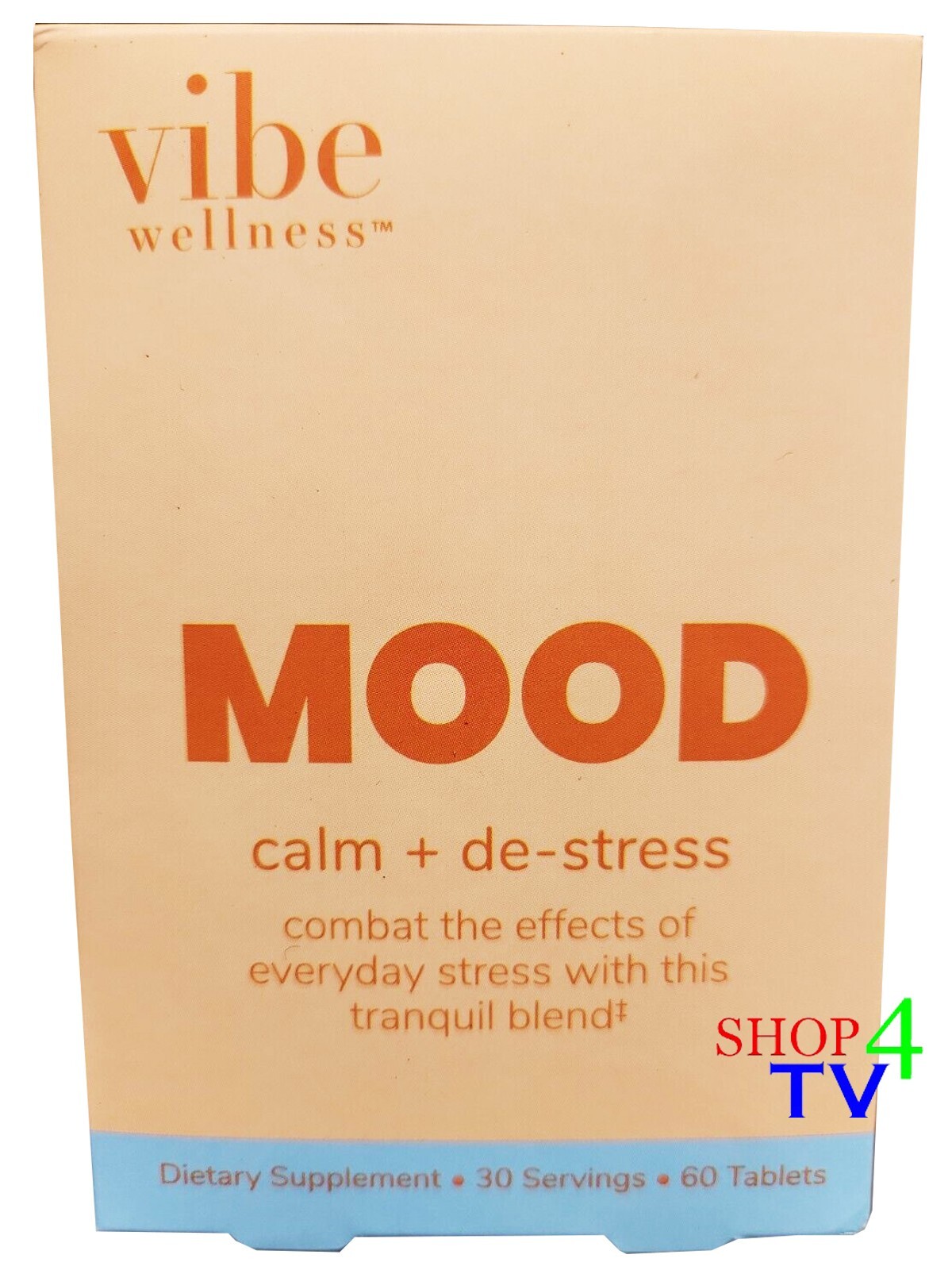 Vibe Wellness MOOD CALM + DE-STRESS DIETARY SUPPLEMENT 60 TABLETS | eBay