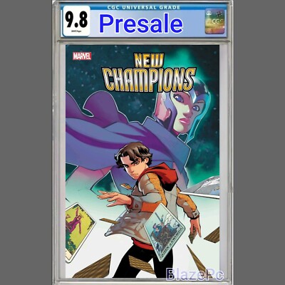 New Champions #2 CGC 9.8 Cover A Gleb Melnikov Magnetrix Marvel 2025 ...