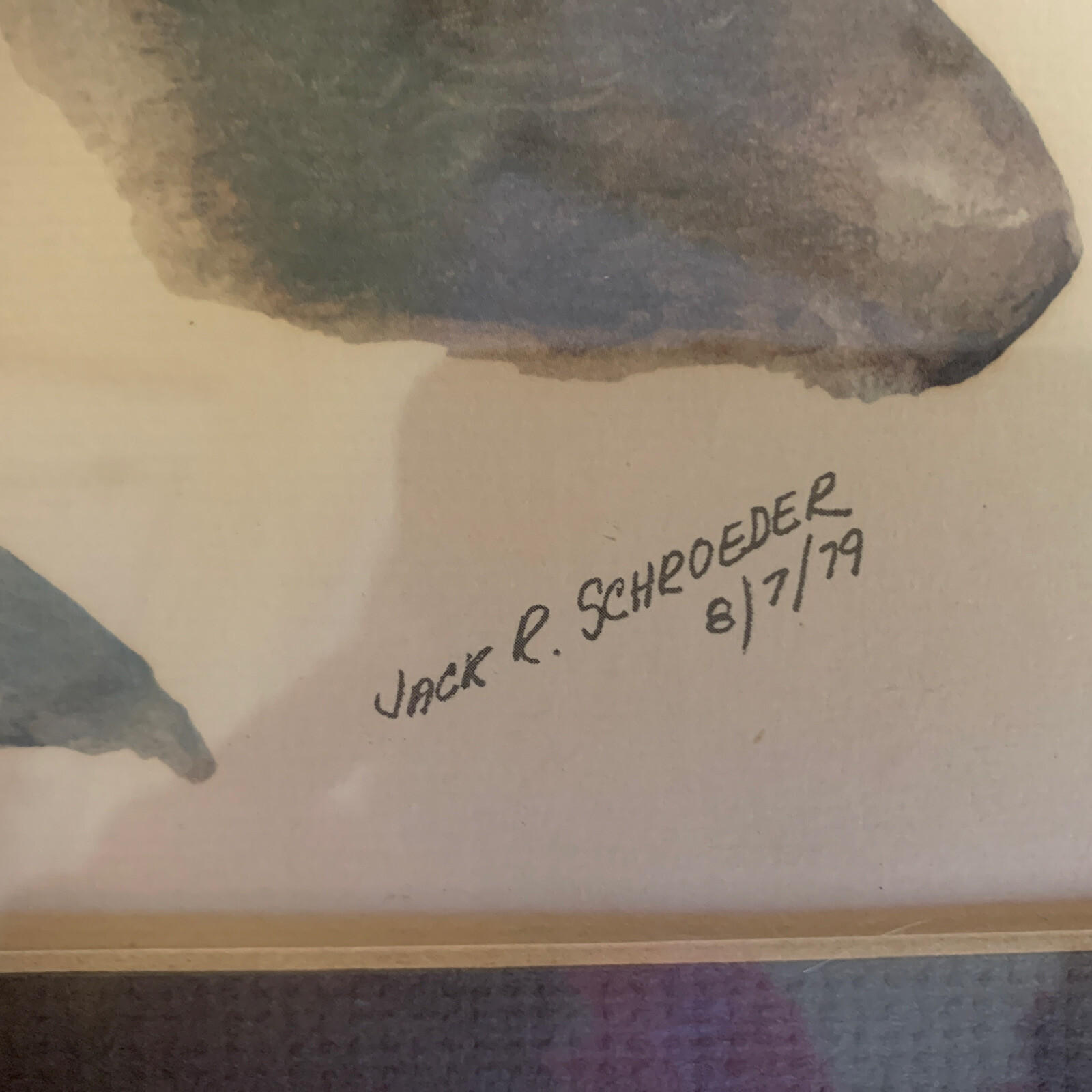 Jack R. Schroeder Ducks Limited Edition Hand Signed 1979 Framed Matted ...