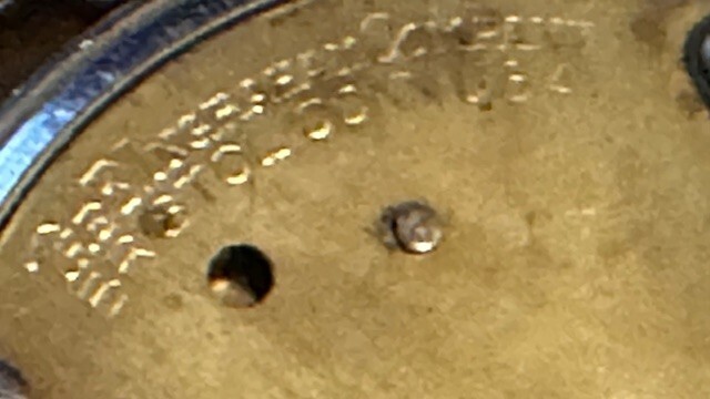 Vintage Ingraham Viceroy Dollar Pocket Watch - Running. NO CRYSTAL | eBay