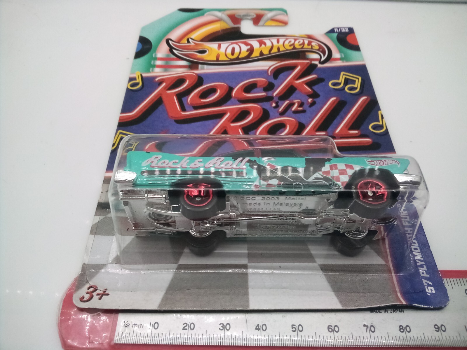 Hot Wheels Jukebox / '57 Plymouth Fury - Rock n Roll - Model Car x1 | eBay