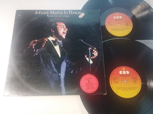 Johnny Mathis En Directo Recorded Live Las Vegas 1972 - 2 X LP vinilo ...