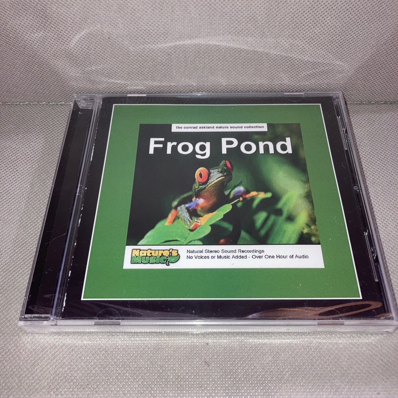 NATURE'S MUSIC - Frog Pond - Nature Recordings And Sounds Of Frogs - CD ...