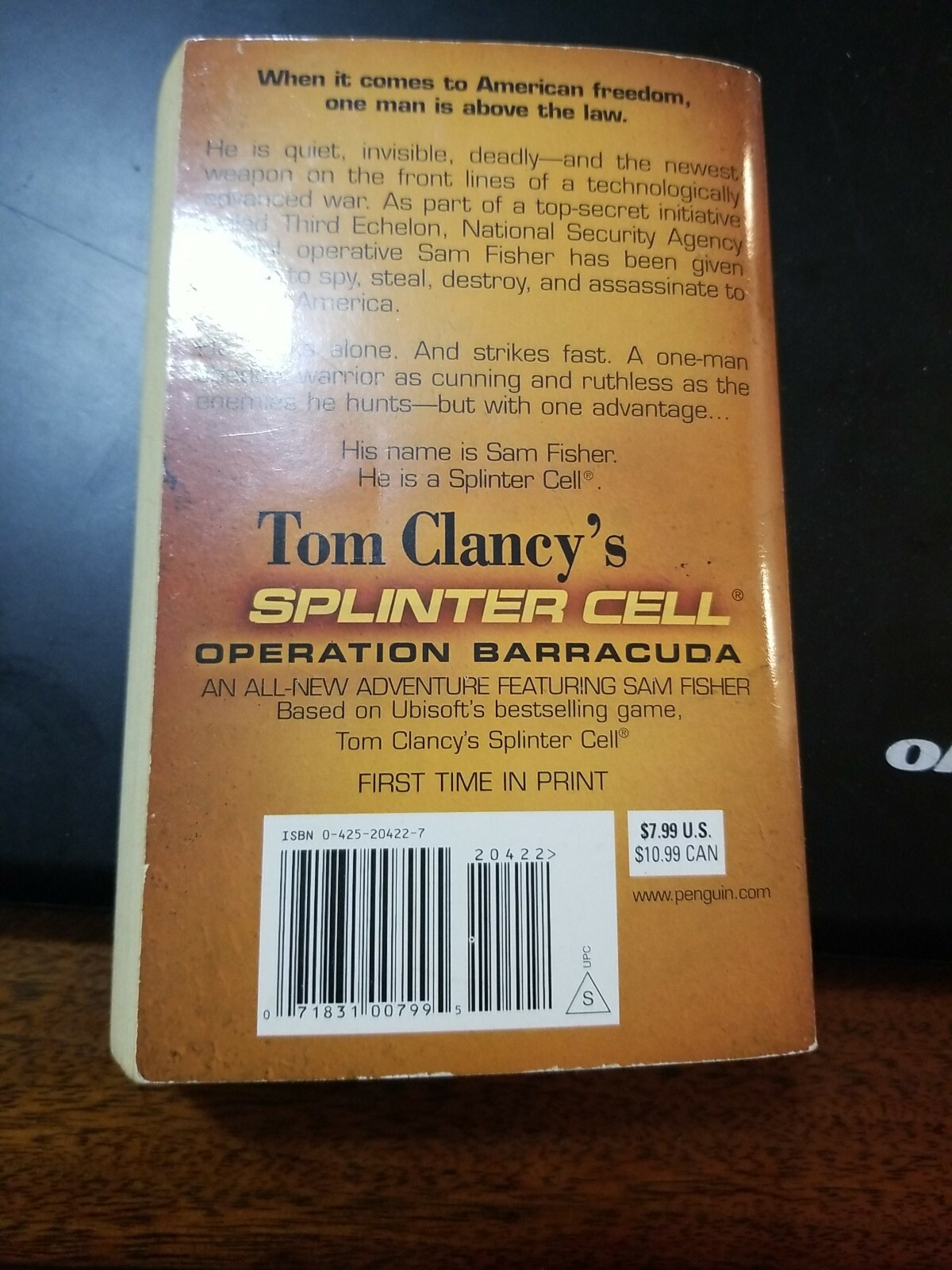 Tom Clancy's Splinter Cell Ser.: Operation Barracuda by Tom Clancy and ...