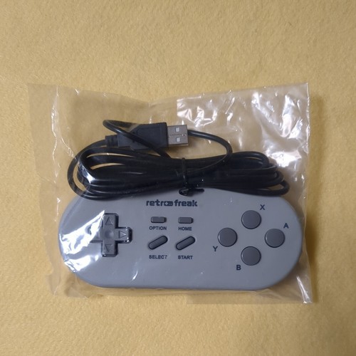 New Retro Freak Standard Controller Super Gray SFC Color Dedicated ...