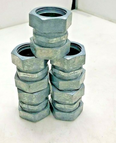 Lot of (5) 1 1/2" EMT Conduit Coupling Union 1 1/2 " NEW | eBay UK