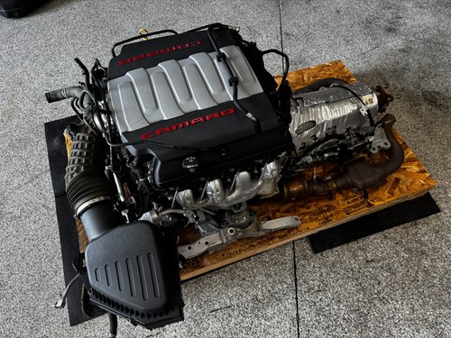 2021 Camaro SS 6.2 LT1 Engine Drivetrain 10L80 Automatic Transmission ...