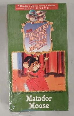 The Country Mouse and the City Mouse Adventures Strauss Maus VHS ...