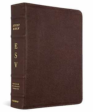 ESV Study Bible (Cowhide, Deep Brown) - Leather Bound, by ESV Bibles ...
