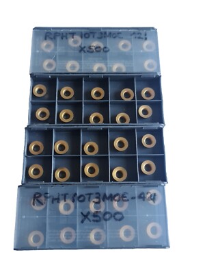 Stellram RPHT 10T3MOE-421 X500 CARBIDE MILLING INSERTS TIPS 20% VAT INC ...