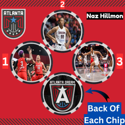 Naz Hillmon - Atlanta Dream - WNBA Collectable Poker Chip | eBay
