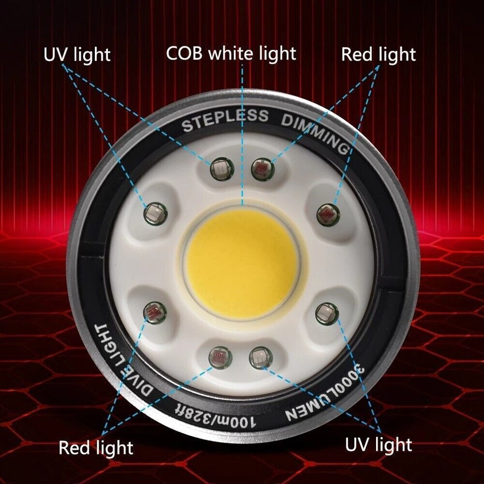 Seafrogs MK-01 MK-02 Professional Diving Flash Underwater Diving Strobe ...