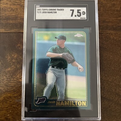 2001 Topps Traded and Rookies Chrome #T172 Josh Hamilton SGC 7.5 | eBay