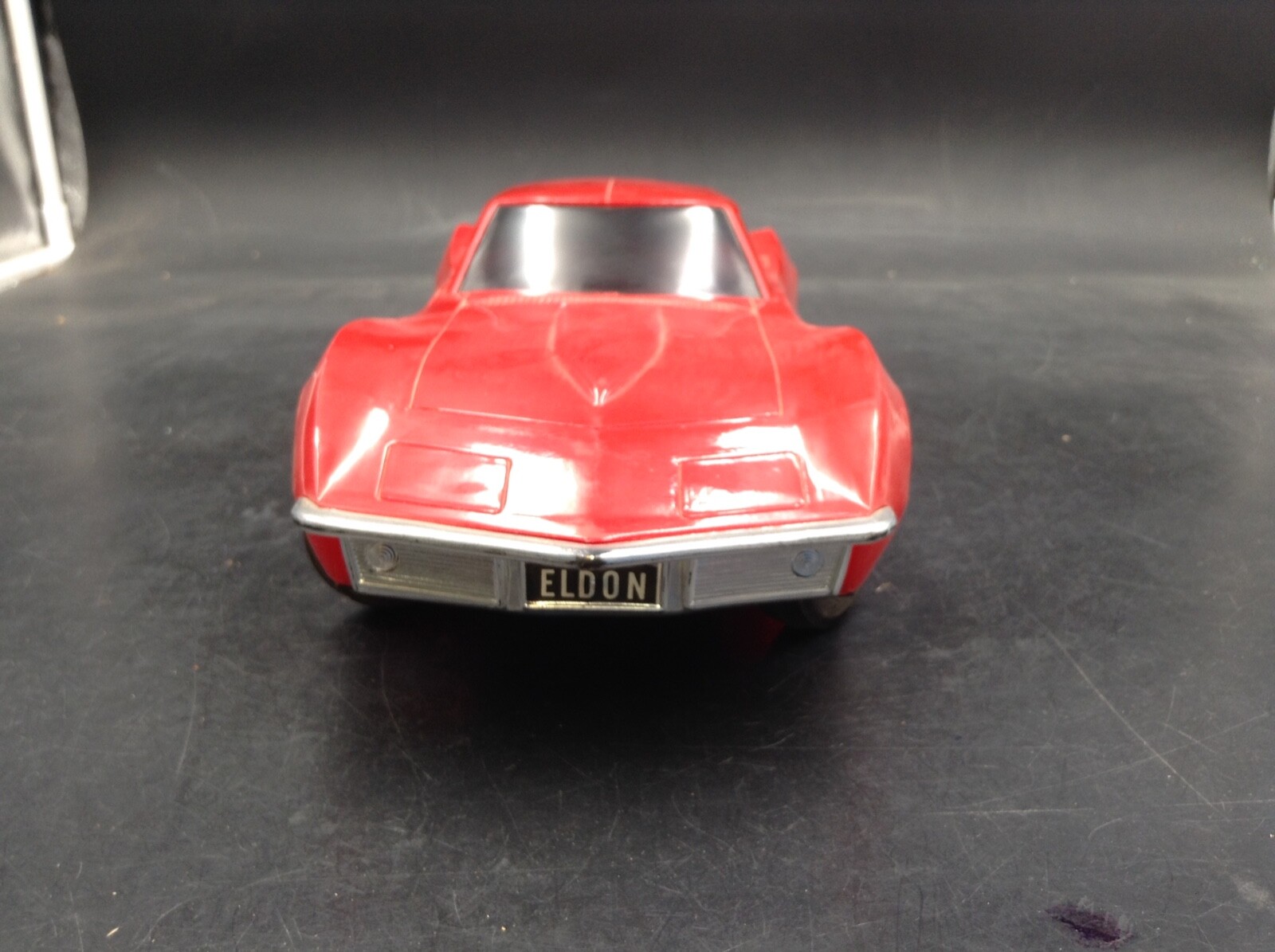 Eldon 1968 Corvette Stingray coupe Red Battery operated vintage 13 ...