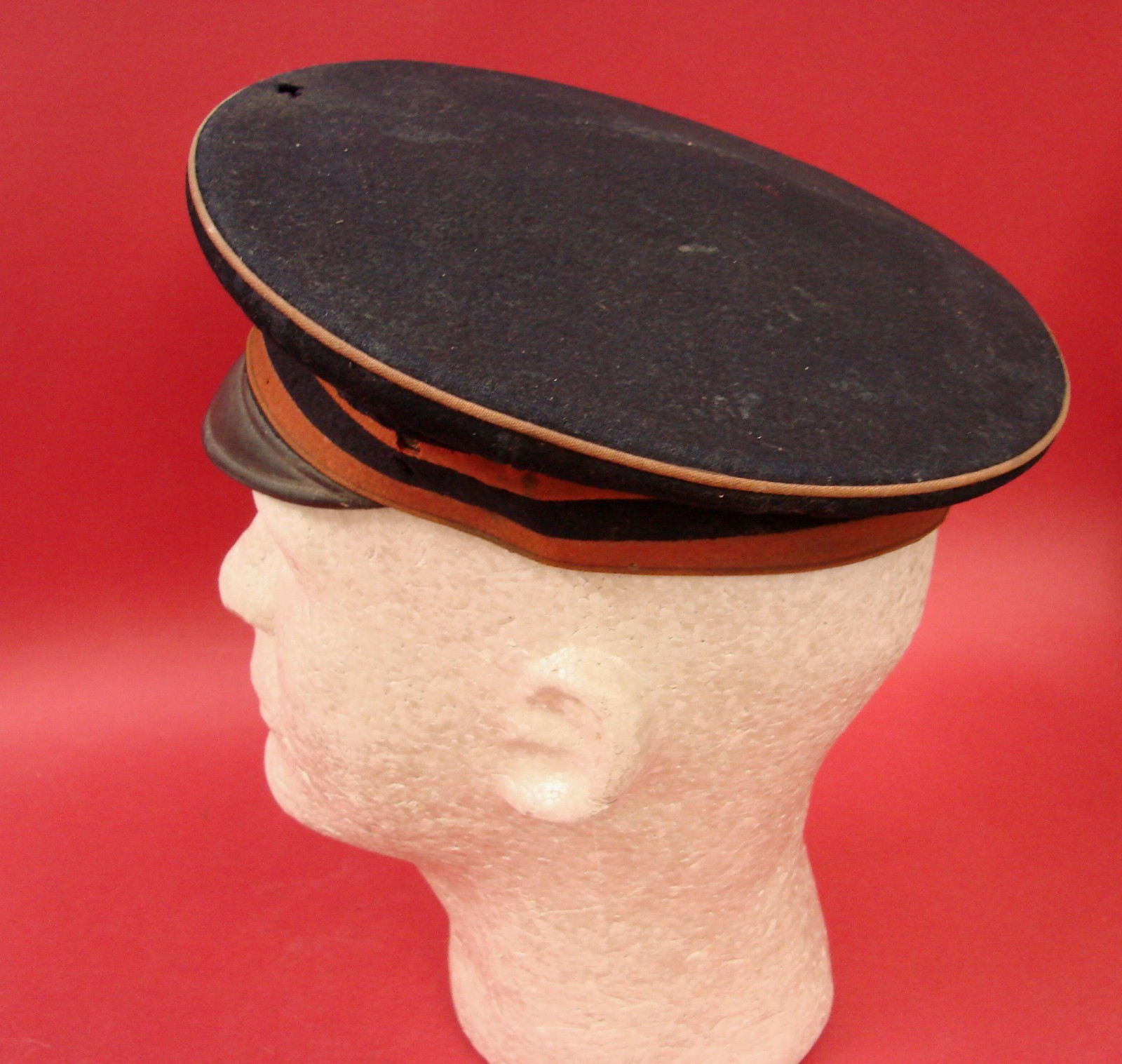 IMPERIAL GERMANY Postman Visor Hat Prussian WW1 era ORIGINL German ...