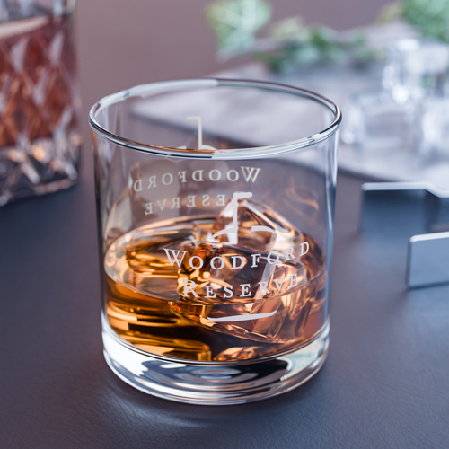 WOODFORD RESERVE Whiskey Rock Glass 10oz Set of 3 - Made in the USA | eBay