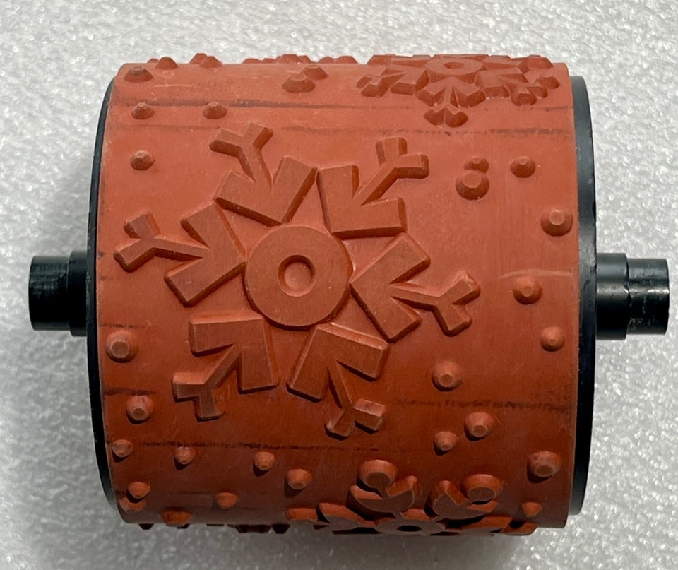 Stampin Up! Wheel Around Jumbo Border Roller Stamps 2" 1" & Rollagraph ...