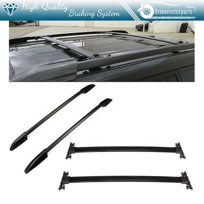 For 2008-2013 Toyota Roof Racks Highlander Baggage Cross bars + Side ...