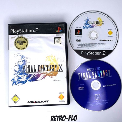 Final Fantasy X - PS2 Game Sony Playstation 2 + DVD - PAL - Box In ...