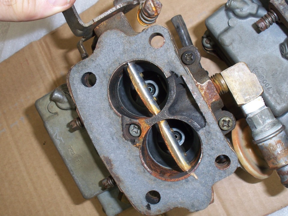 3 Chevy Rochester Carburetor Carb Rat Rod 327 348 tri power 3x2 3 deuce ...