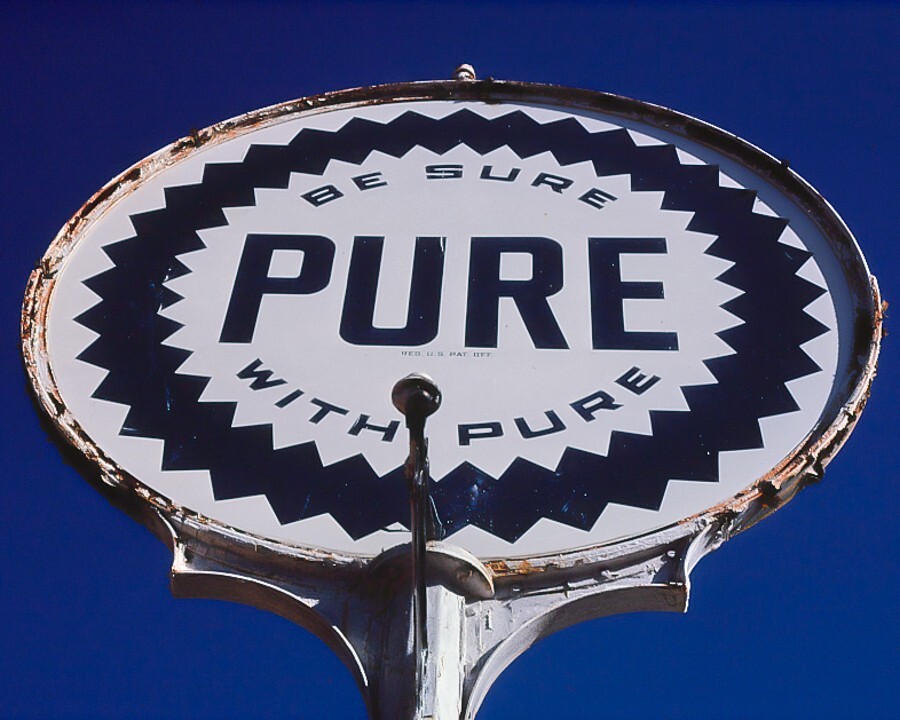 8x10 color of Pure Gasoline station, Townsend, TN. Free Shipping!! | eBay