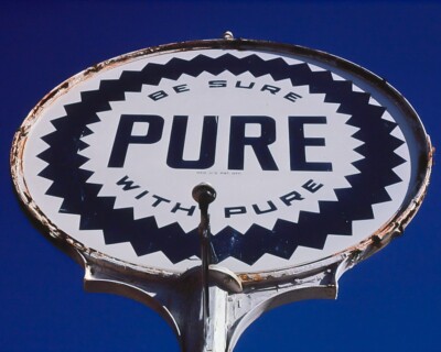 8x10 color of Pure Gasoline station, Townsend, TN. Free Shipping!! | eBay