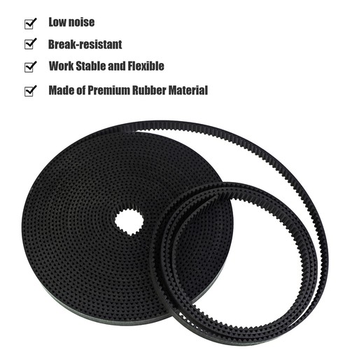 GT2 Timing Belt Open Loop 6mm~10mm Width For CNC 3D Printer 1~10meters ...