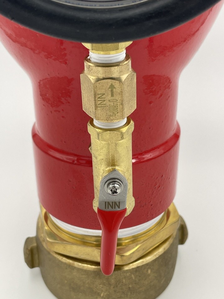 2-1/2" NST Hydrant Flow Test Swivel Diffuser 60Psi/1300 GPM Gauge with ...