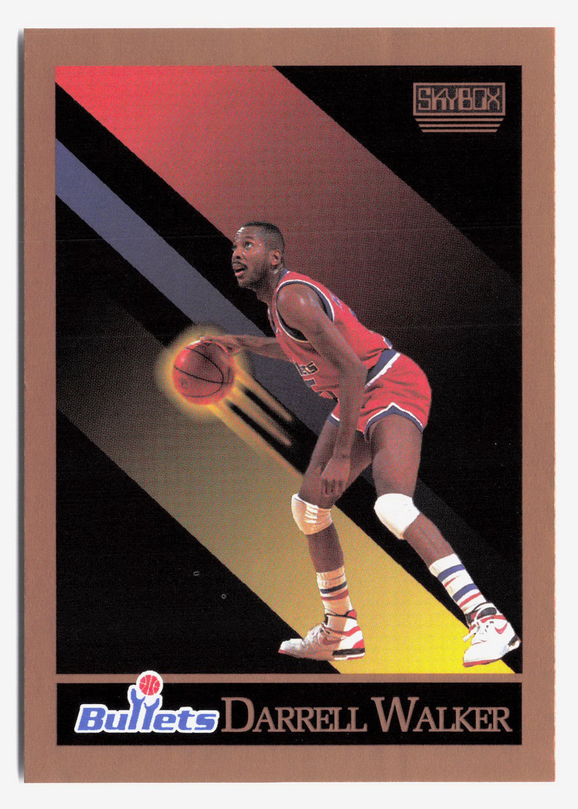 1990-91 SkyBox Darrell Walker Washington Bullets #293 | eBay