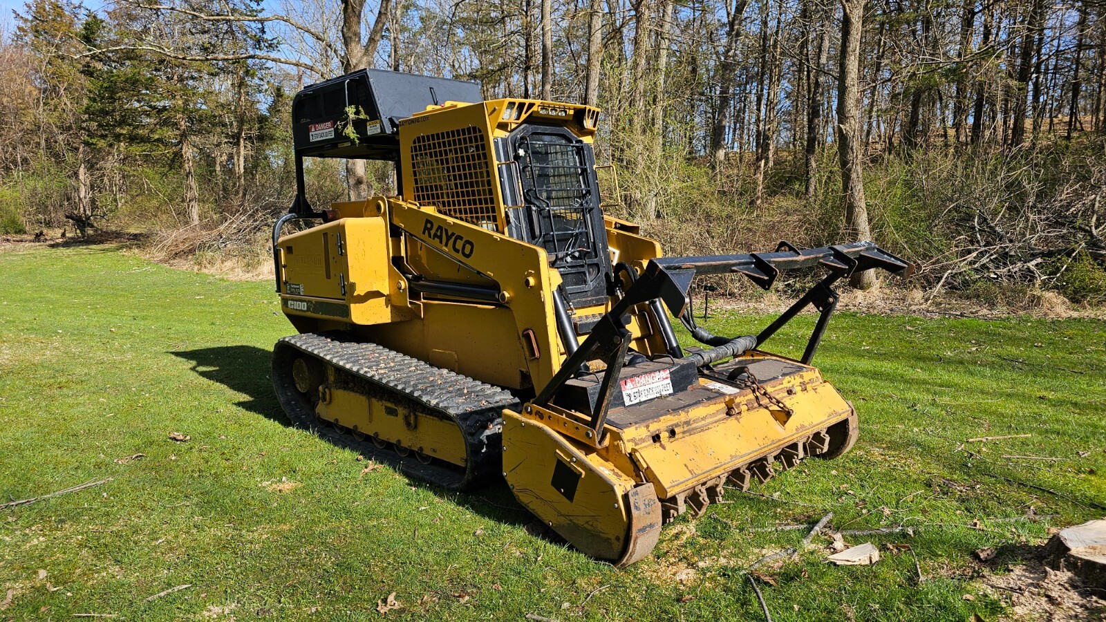 2018 Rayco C100 Forestry Mulcher Machine | eBay