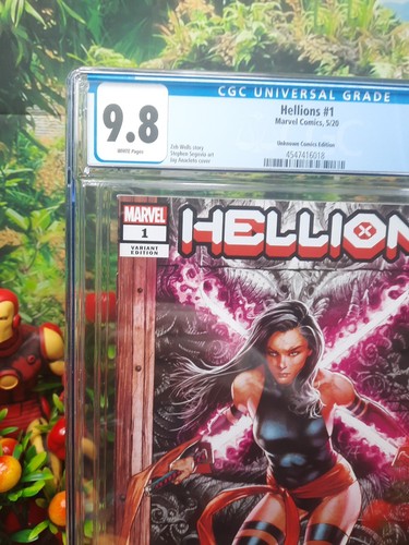 Hellions #1 CGC 9.8 NM EXCLUSIVE Limited Edition ANACLETO PSYLOCKE ...