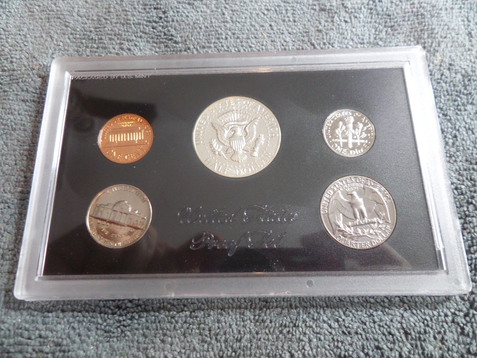 1970 S United States Mint Proof Set Total 5 Coins | eBay