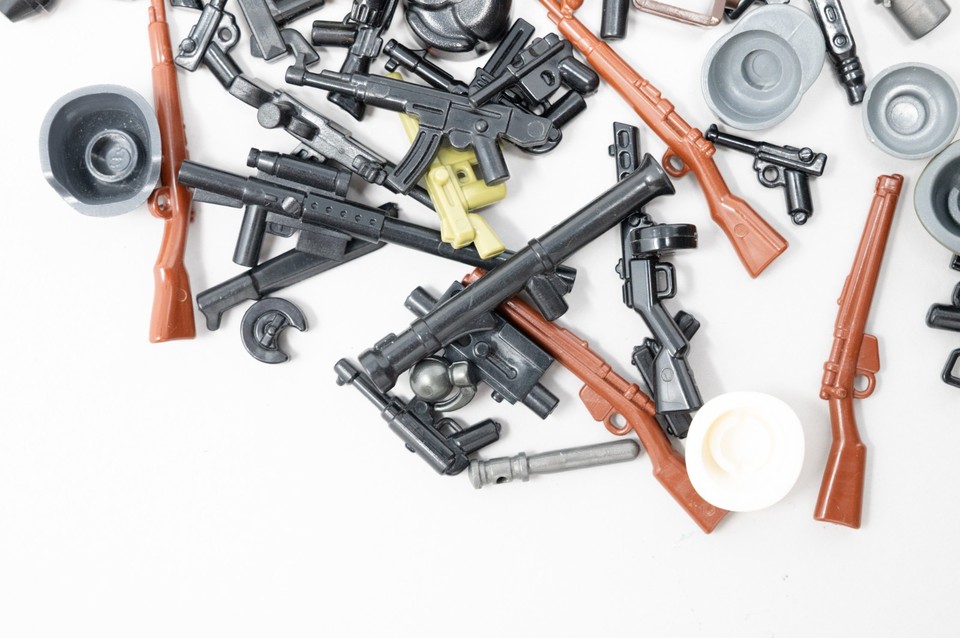 Brickarms Building Block Weapons Guns Caps Accesories Used Toys | eBay