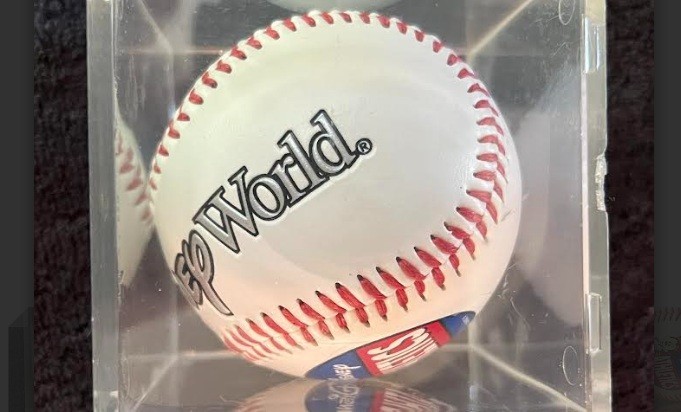 Walt Disney World Baseball Disney Athletics Mickey Mouse Souvenir Ball ...