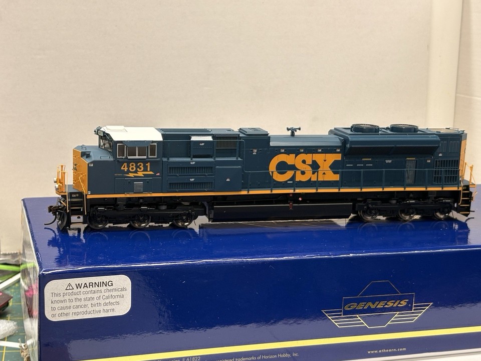 HO Athearn Genesis CSX #4831 SD70ace Ho Scale DCC Ready | eBay