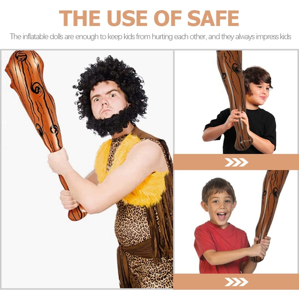 4 Pieces Baseball Bat Prop Inflatable Party Props Decoration Hitting ...