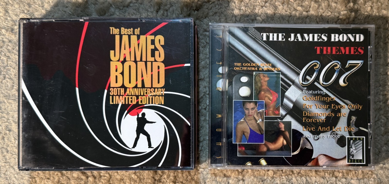 CD Lot of 2 007 CDs - The Best of James Bond 30th Anniversary & Movie ...