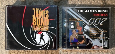 CD Lot of 2 007 CDs - The Best of James Bond 30th Anniversary & Movie ...