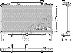 Denso DRM44048 Radiator for sale online | eBay UK