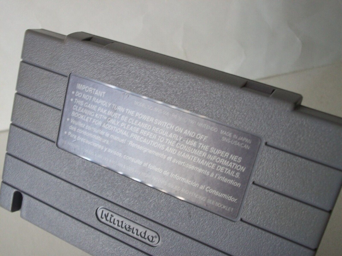 Zelda Super Nintendo Label