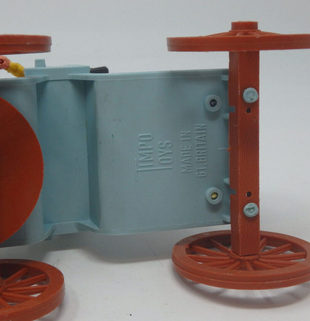 Series 3, Timpo Swoppet Western Buggy Dark Brown Horses & Red Livery ...