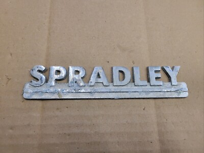 Spradley Chevy Ford Pueblo Colorado CO Metal Dealership Dealer Emblem ...