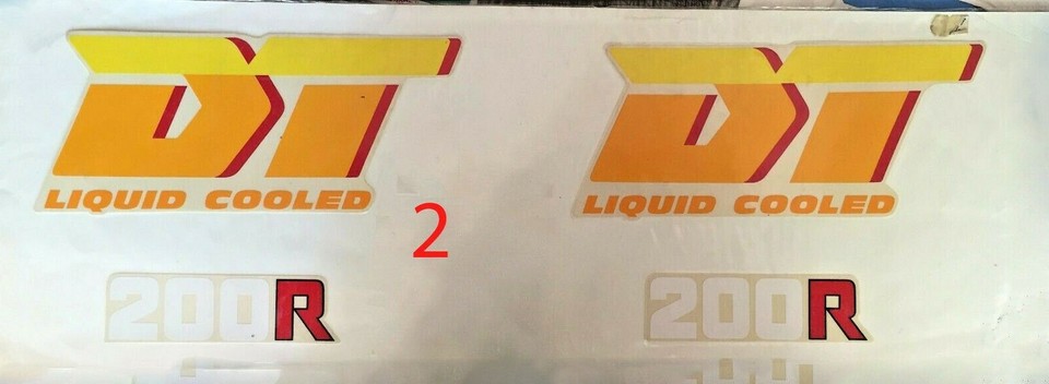 Yamaha DT 200R Custom made Full Decal Sticker Set | Decal/Sticker